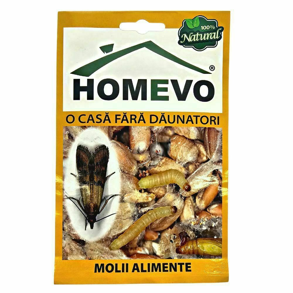 Antidaunatori Homevo, Molii Alimentare, 100% Natural – Fitza Florilor